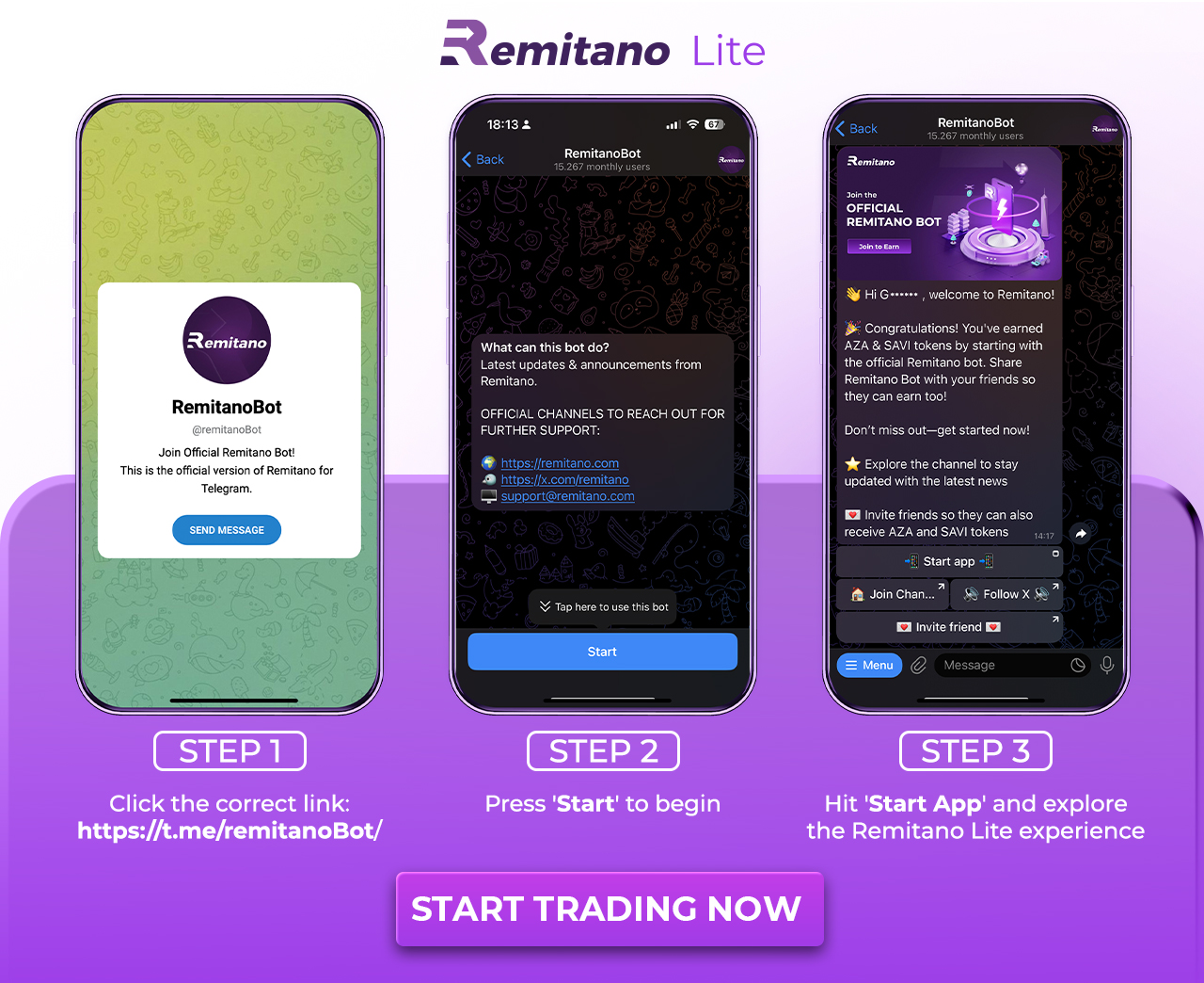 Introducing: “Remitano Lite” on Telegram Faster & Simpler crypto trading