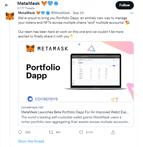 Metamask US users can now buy crypto directly from their bank account