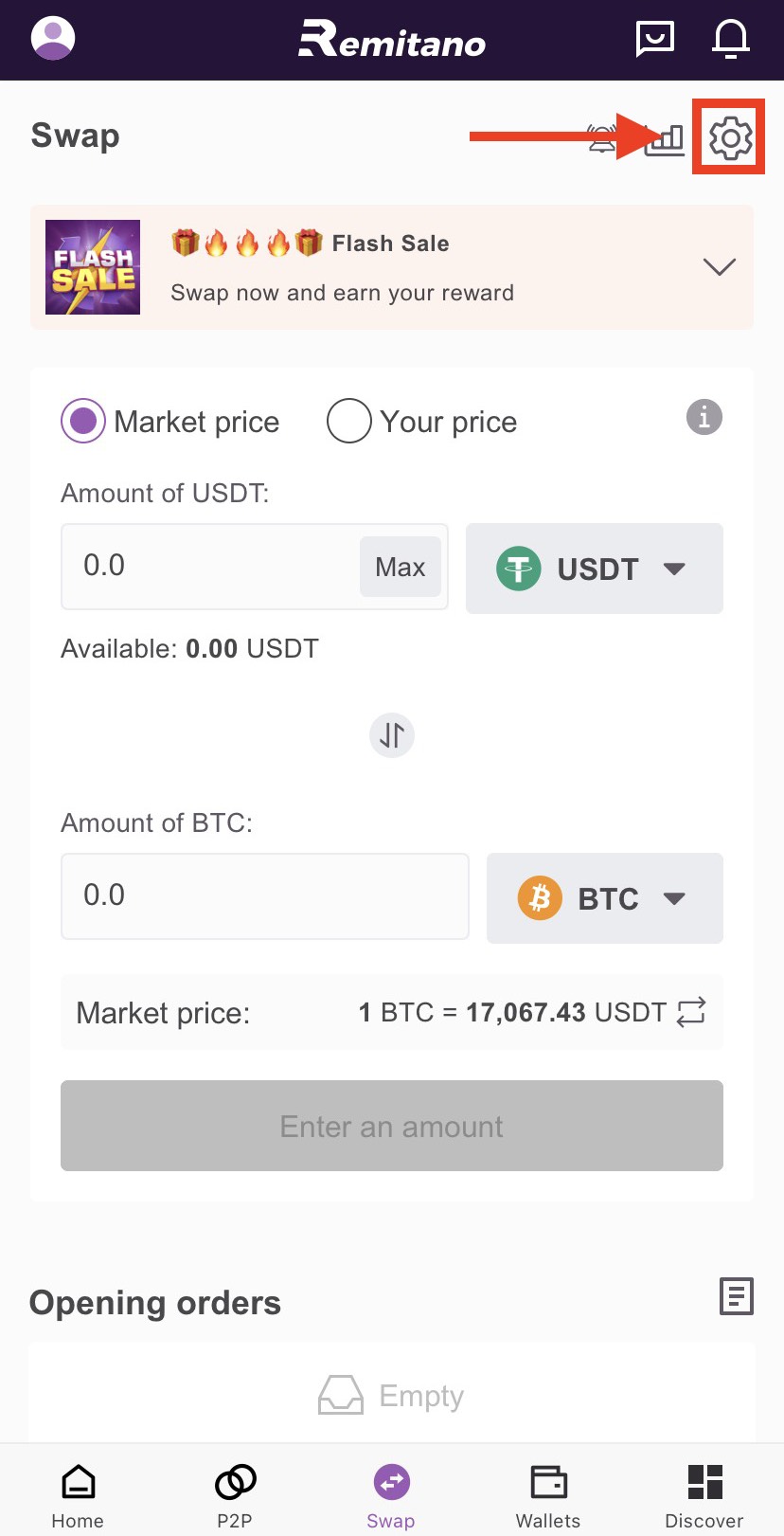 Remitano Swap Introduces "Slippage tolerance" setting feature